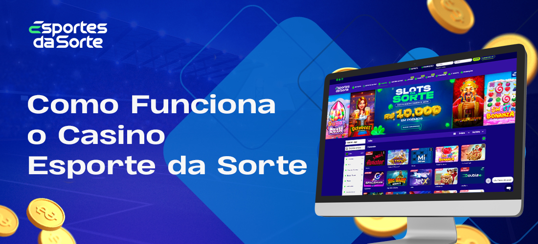 Esporte da Sorte Casino BR - R$300 em Bônus para Apostar